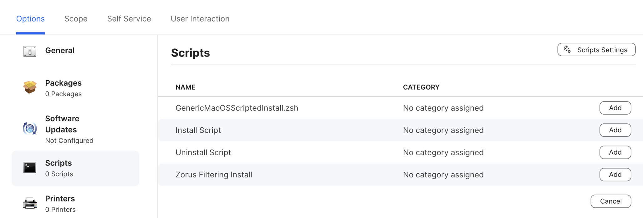 Jamf MDM macOS Deployment