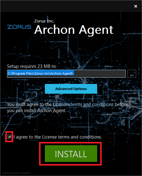Zorus Agent Setup Guide